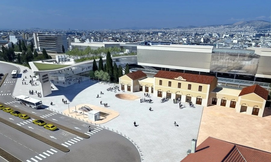 Έτσι θα μεταμορφωθεί ο εμβληματικός Σταθμός Πελοποννήσου (Εικόνες)