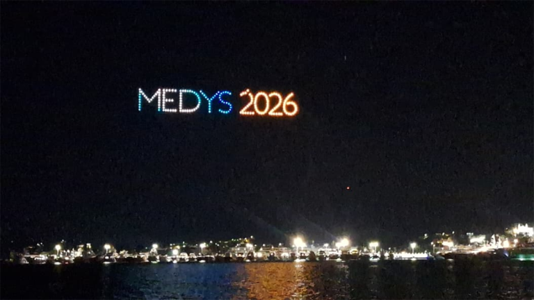 Ναύπλιο: Με καθηλωτικό Drone Show άνοιξε το MEDYS 2026